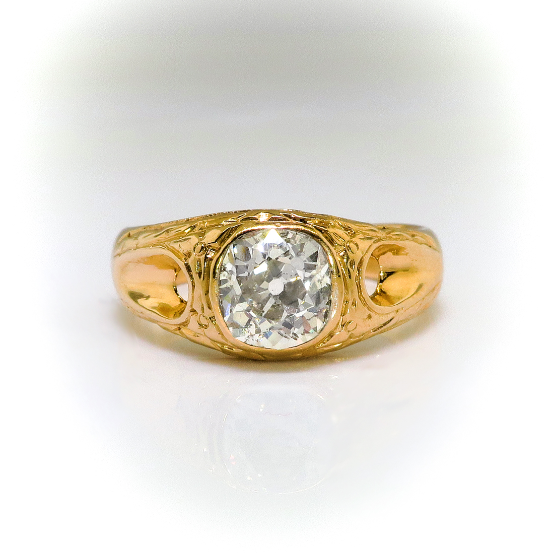 Antique Marcus & Co. Diamond Engagement Ring Circa 1900's 1.10ct Old ...